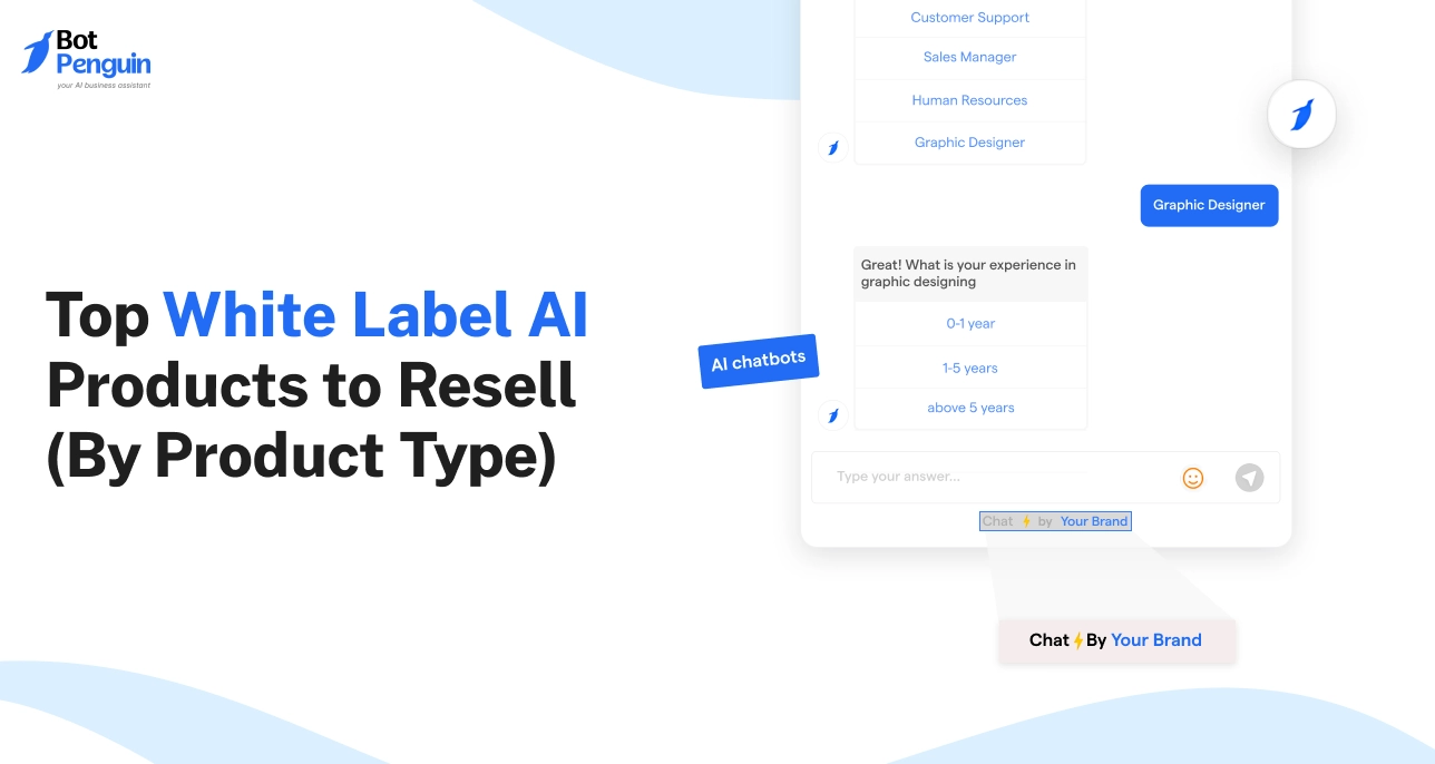 Top 14 White Label AI Products to Resell (By Product Type)